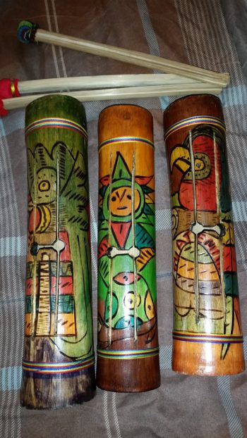 Guatemalan Teponaztli drum – ChristmasInGuatemala.com